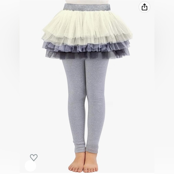 Tutu | Bottoms | Tutu Skirt Leggings Pants With Lace Ruffle | Poshmark